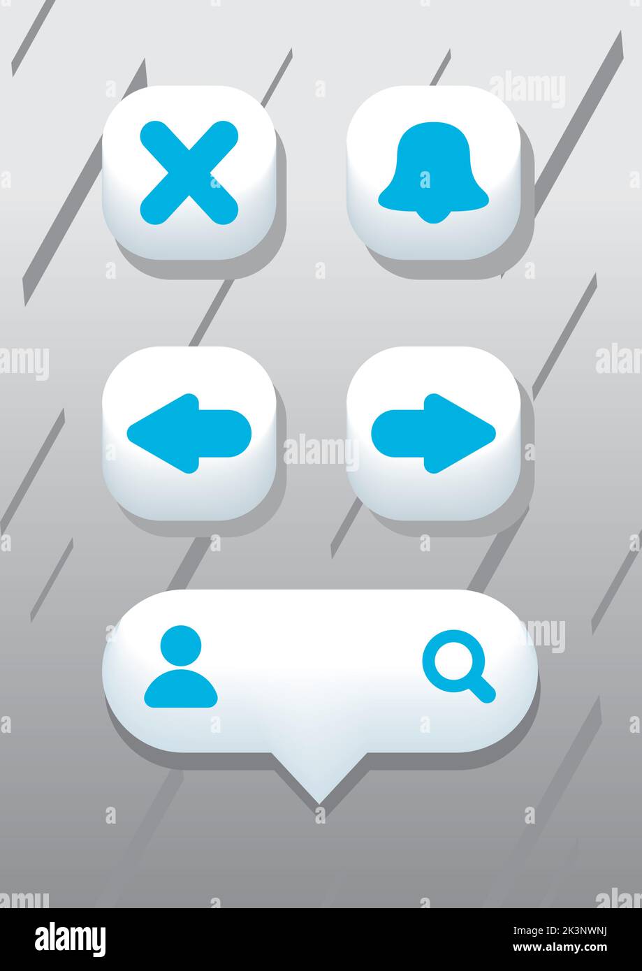 flat UI buttons set Stock Vector Image & Art - Alamy flat UI buttons set Stock Vector Image & Art - Alamy