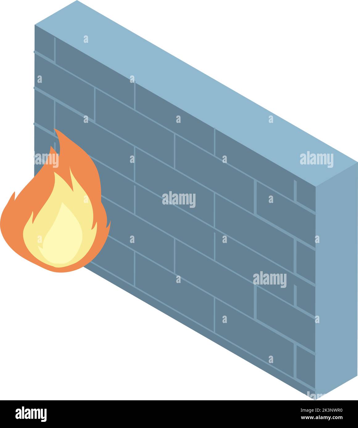 isometric gray firewall design Stock Vector Image & Art - Alamy
