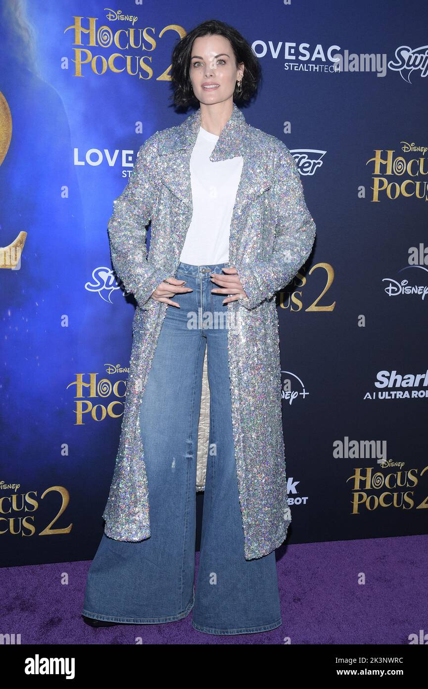 New York, US, 27/09/2022, Jaimie Alexander attends the Hocus Pocus 2 ...