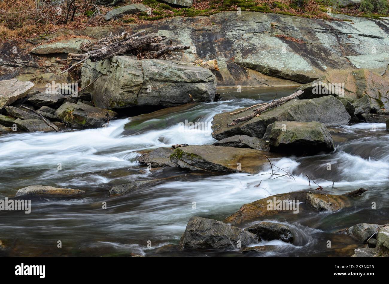 The Rapids in the Patapsco River in the McKeldin Area of Patapsco State ...