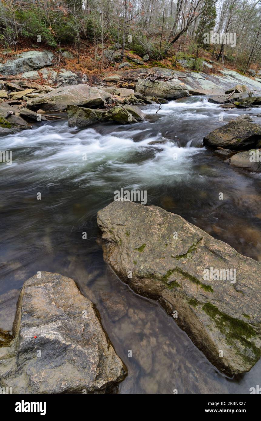 The Rapids in the Patapsco River in the McKeldin Area of Patapsco State ...