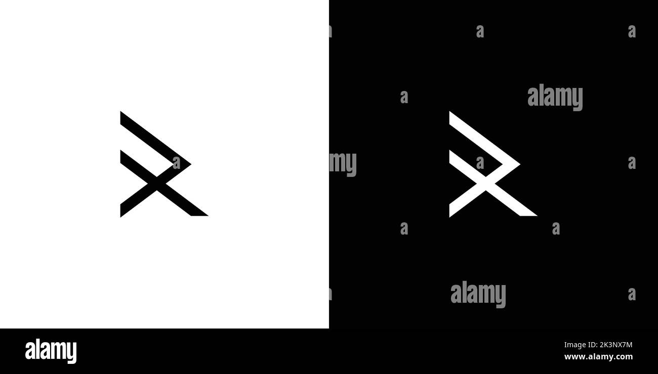 A digital render illustration of a modern futuristic business logo ...