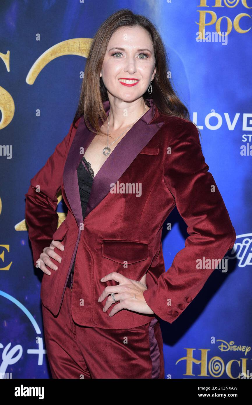 New York, USA. 27th Sep, 2022. Jen Markham attends the Hocus Pocus 2 ...