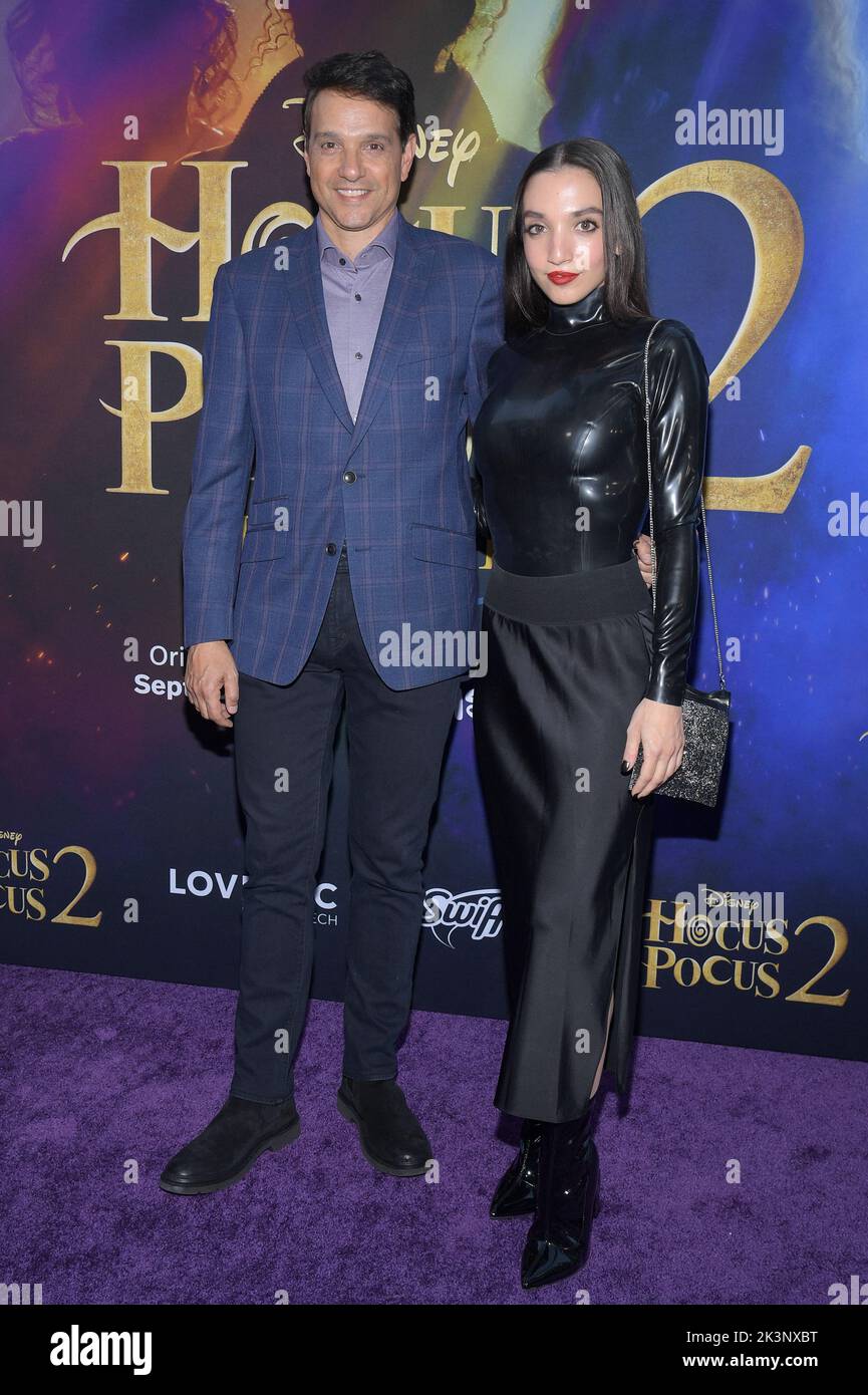 New York, USA. 27th Sep, 2022. (L-R) Ralph Macchio and Julia Macchio ...