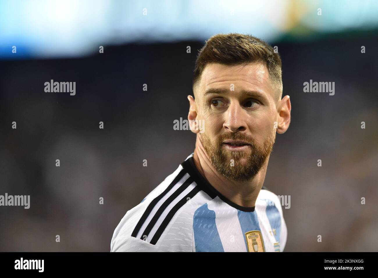 Harrison, New Jersey, USA. 27th Sep, 2022. Argentina forward LIONEL ...