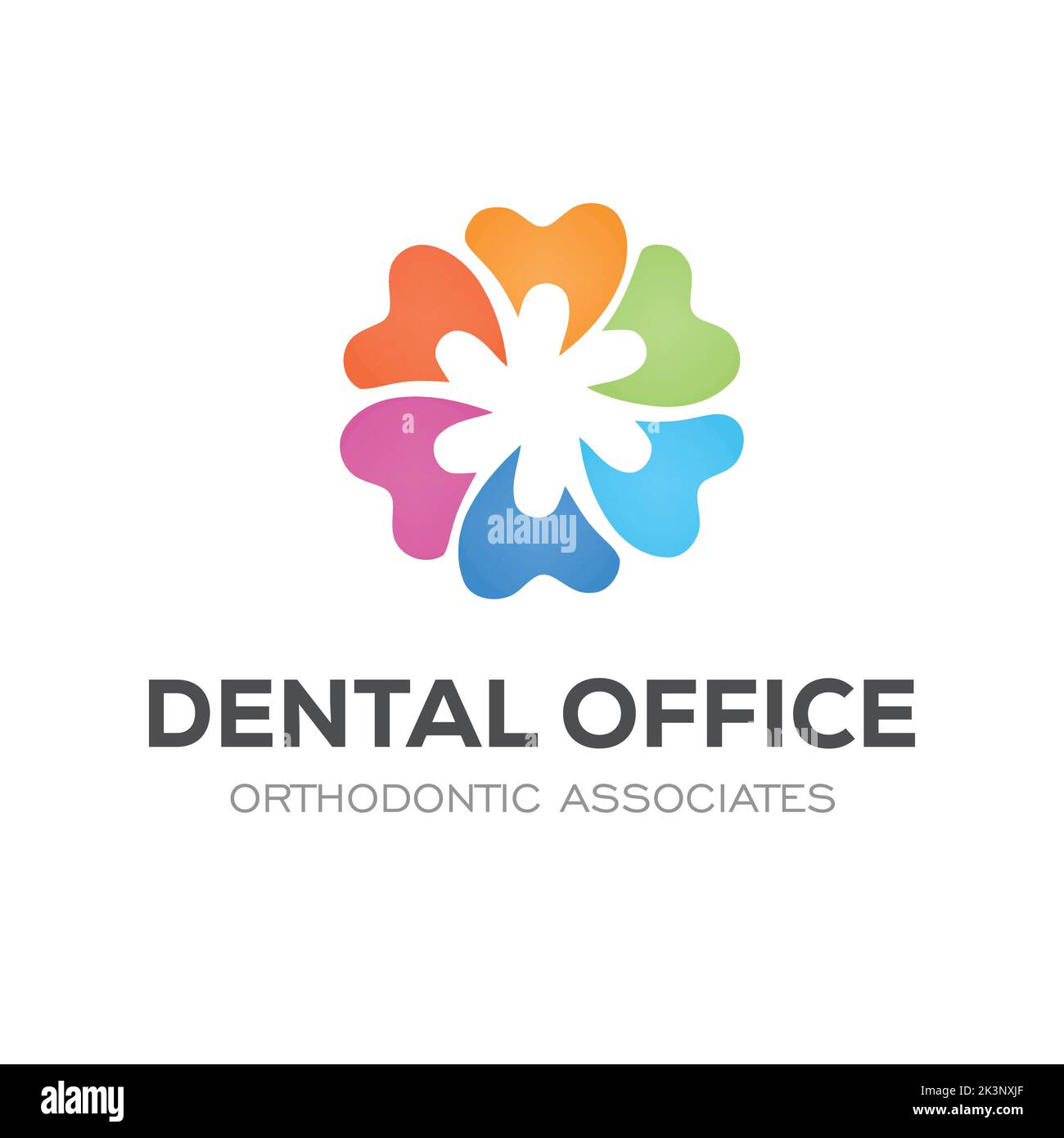 An illustration of a dental office logo Stock Vector Image & Art - Alamy