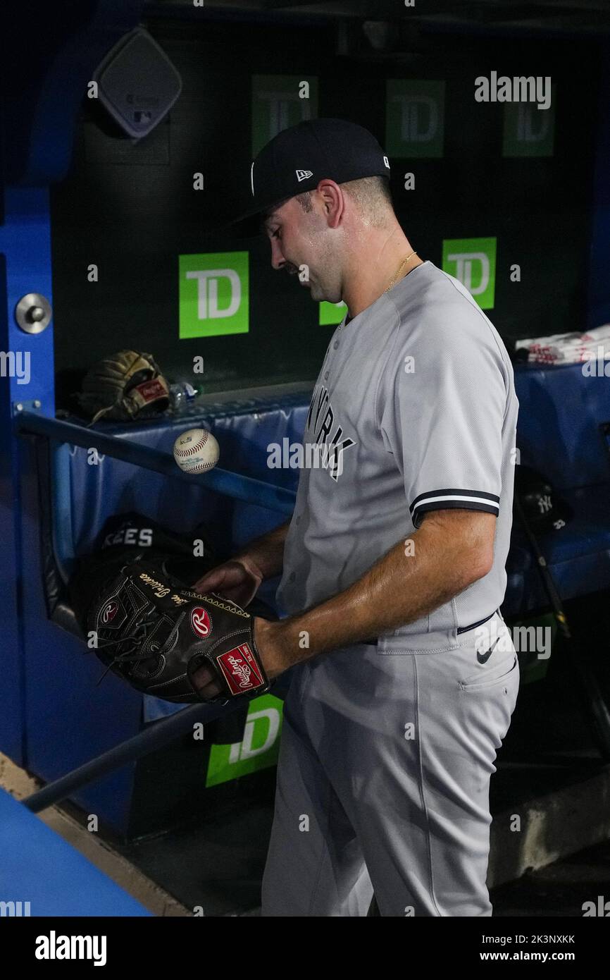 Toronto, Canada. 25th Sep, 2022. New York Yankees pitcher Lou Trivino ...