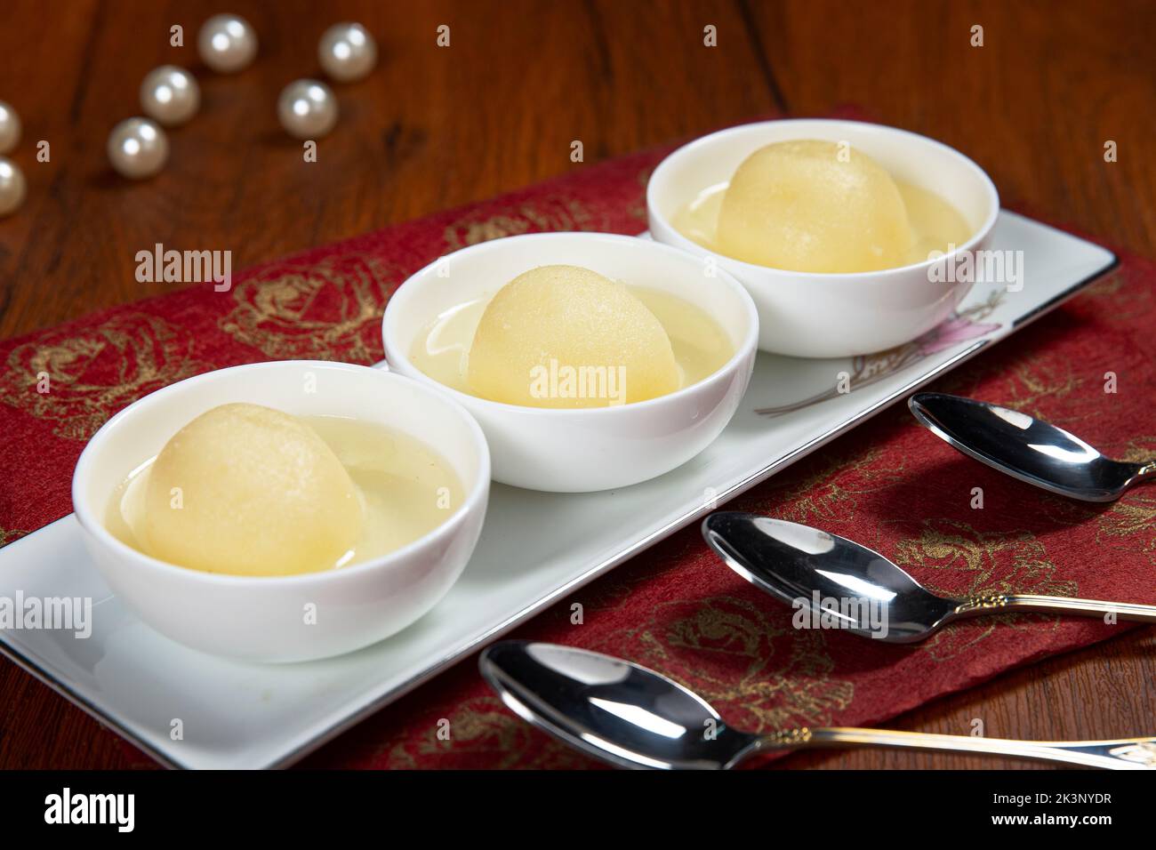 Kolkata, India, Asia,indian Sweet Rasgulla Also Know as Rosogolla ...