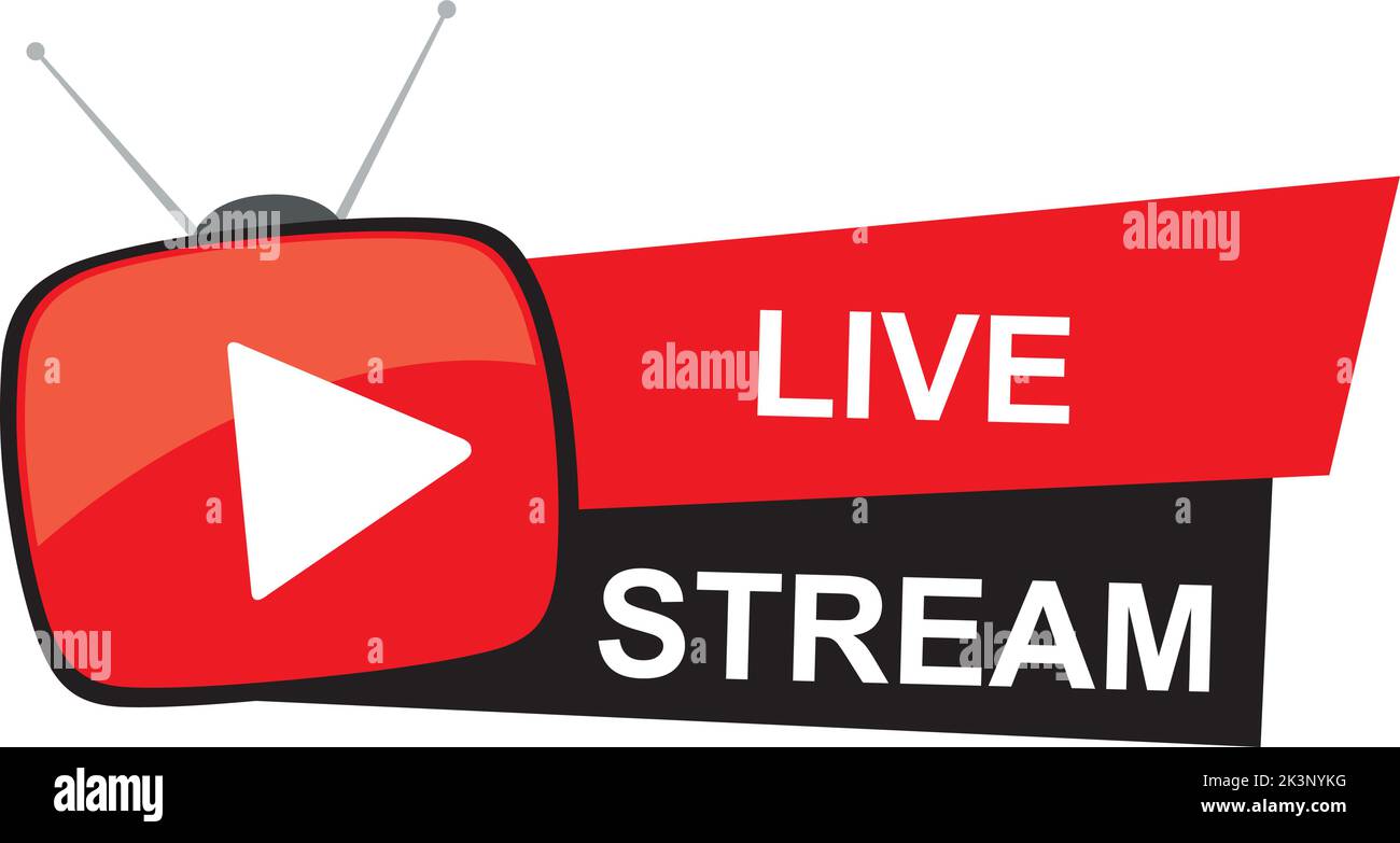 A live stream modern icon Stock Vector Image & Art - Alamy
