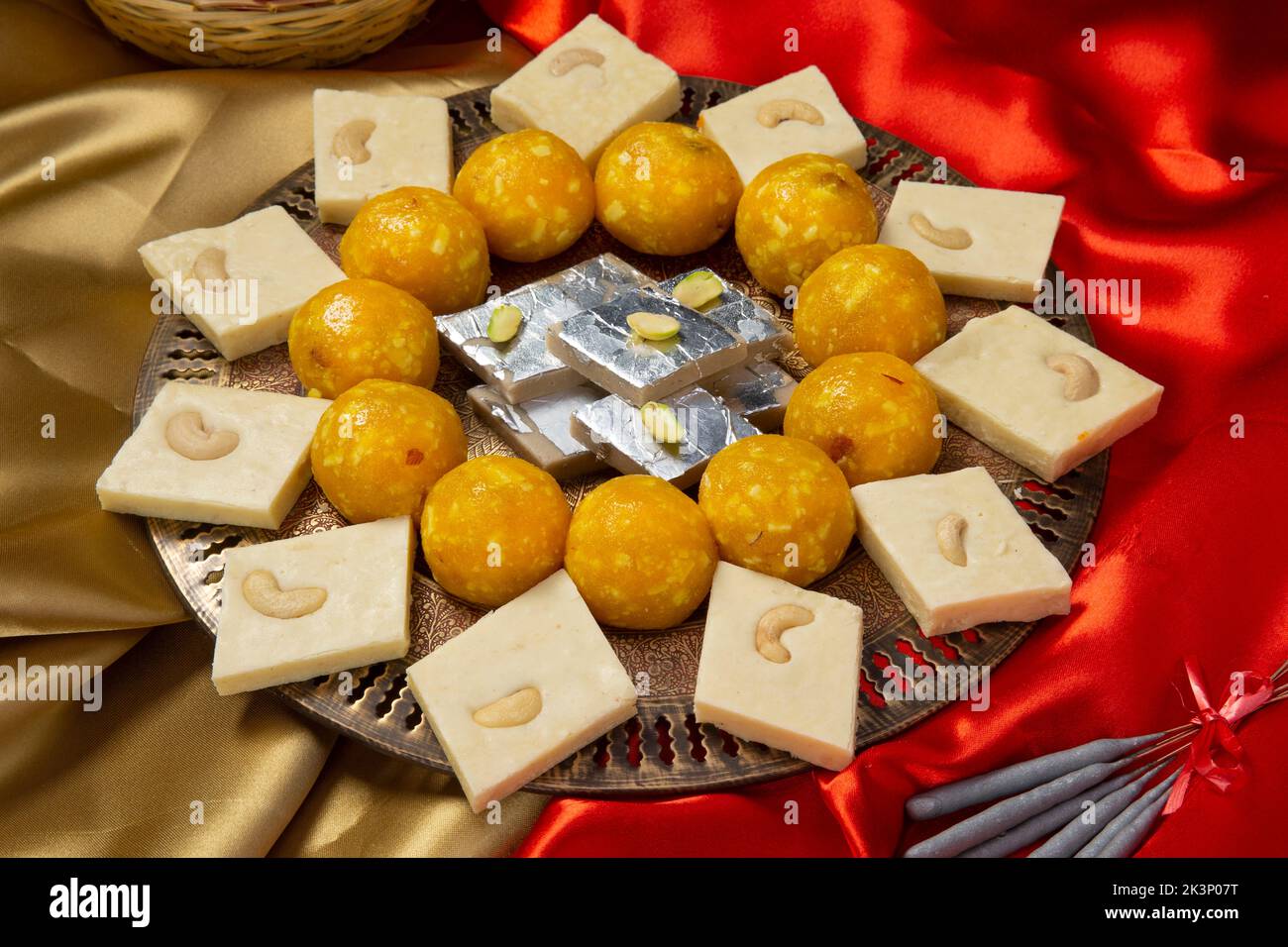 Sweet Treat, Motichur laddu, gulabjamun, bundi laddu, isolated on white ...