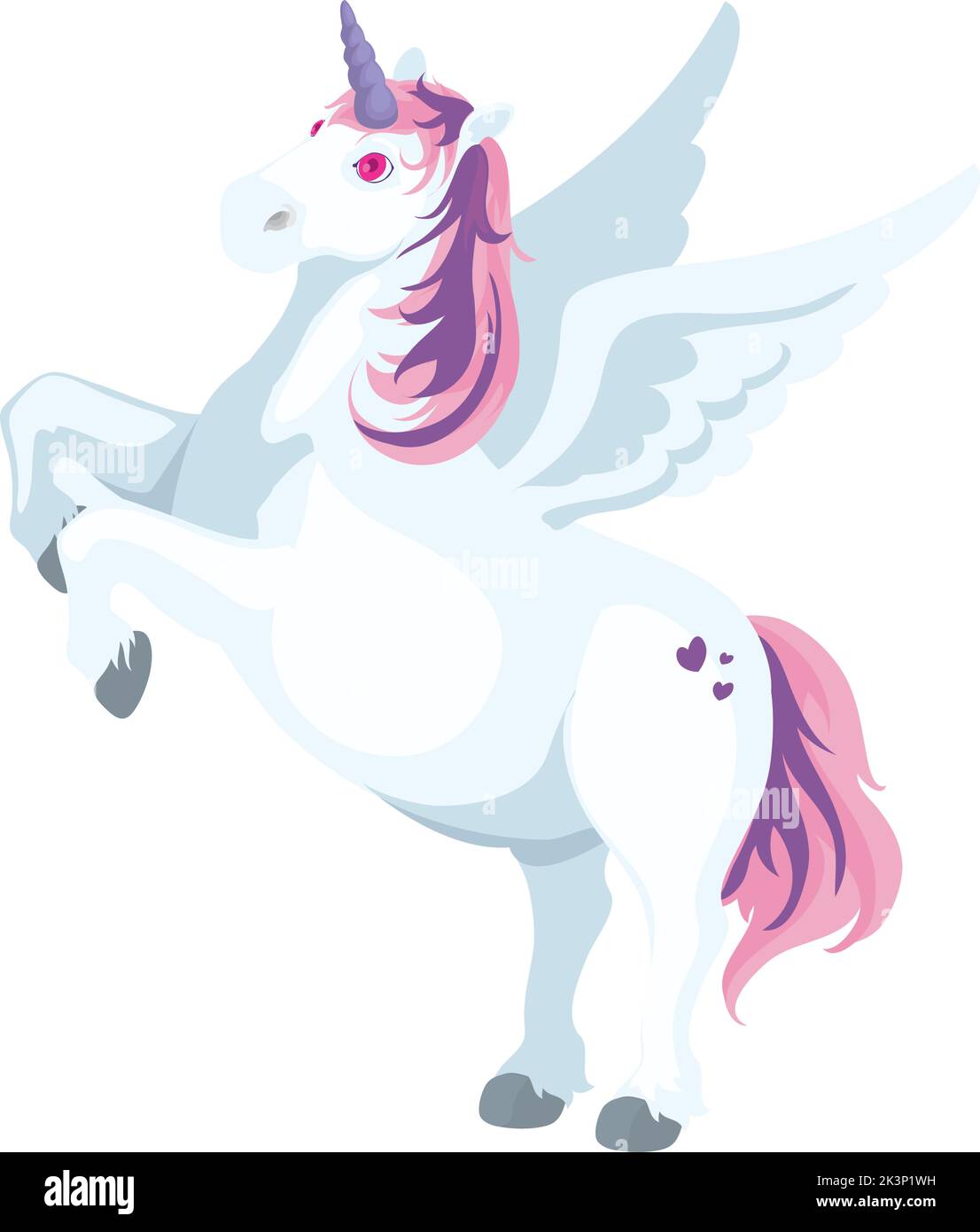 colored unicorn design Stock Vector Image & Art - Alamy