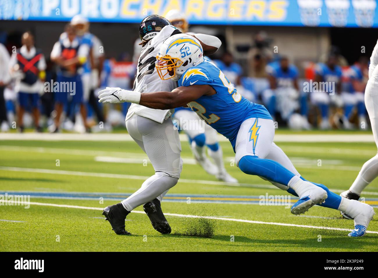 Inglewood, California, USA. 25th Sep, 2022. Los Angeles Chargers ...