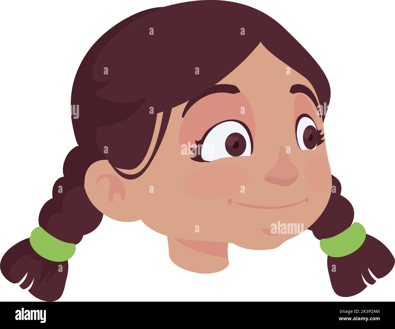 girl face design Stock Vector Image & Art - Alamy