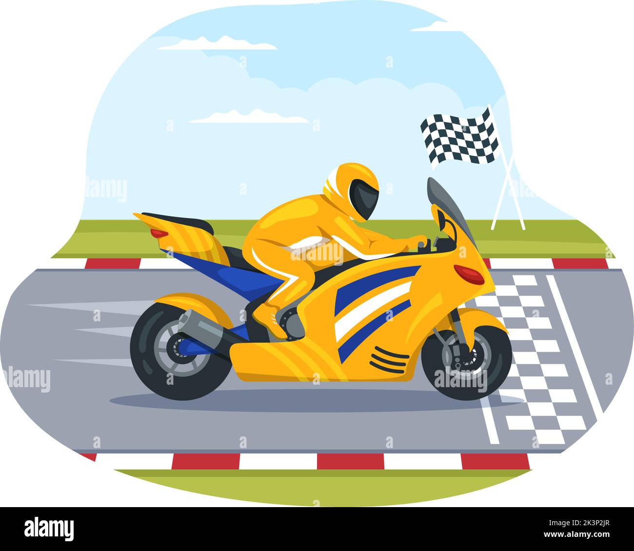 Motosport vector vectors hi-res stock photography and images - Alamy