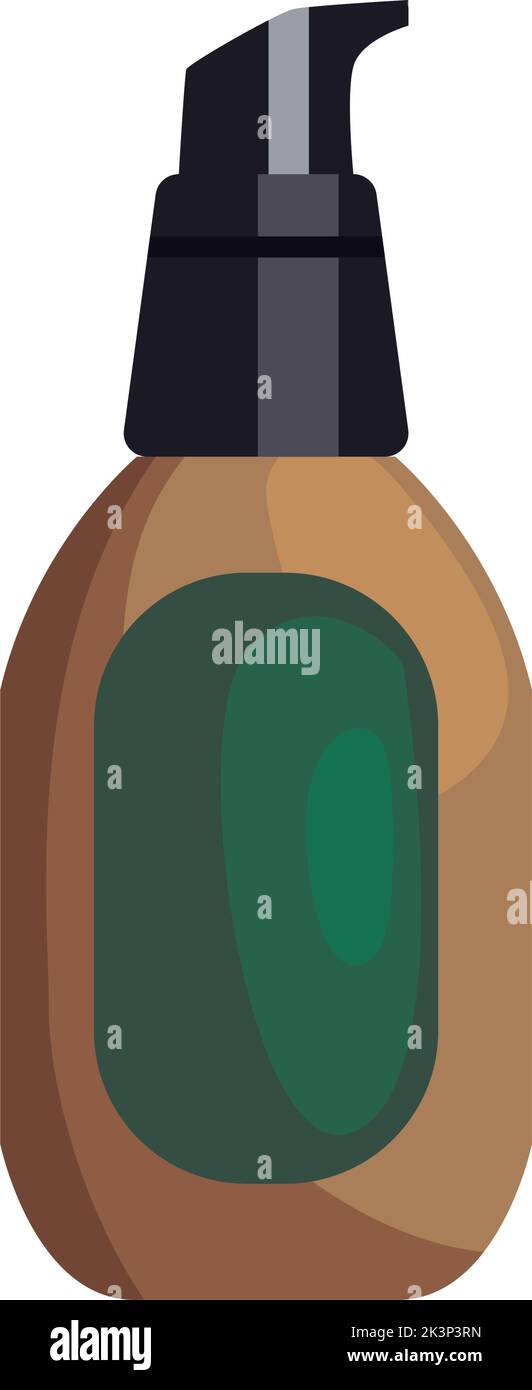 Flat bio packaging bottle Stock Vector Images - Alamy