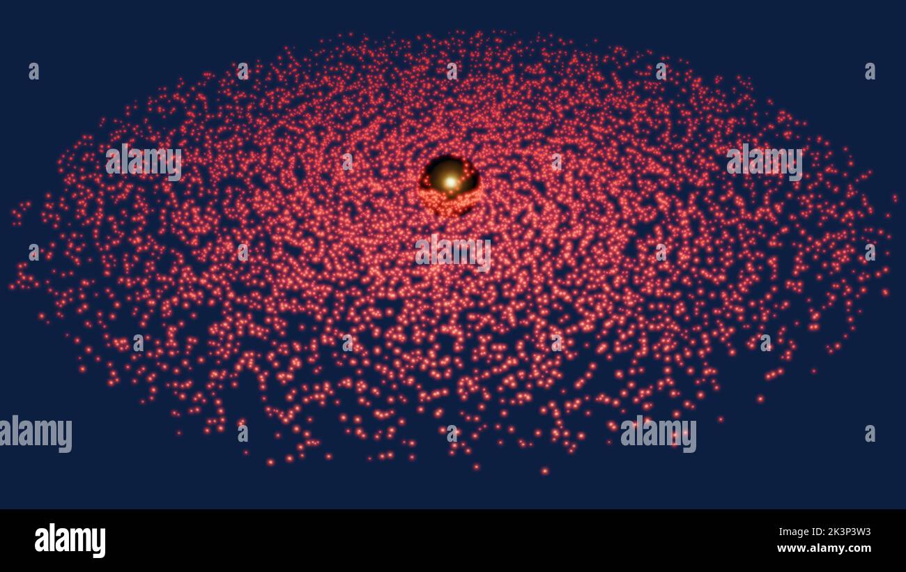 Imploding Spheres Falling To Center Of Screen Exploding Spheres Moving