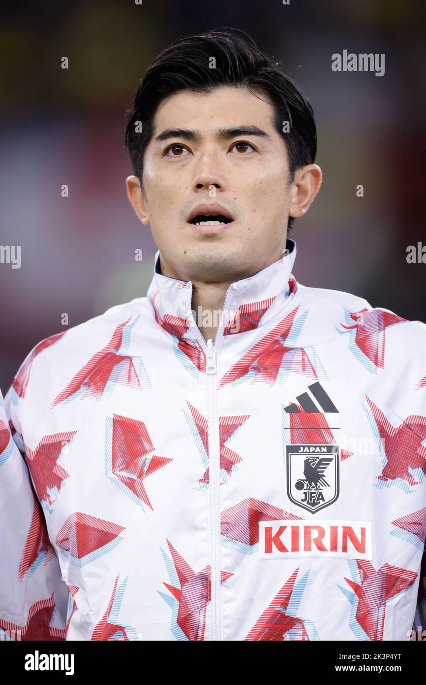 Dusseldorf, Germany. 27th Sep, 2022. Shogo Taniguchi (JPN) Football ...
