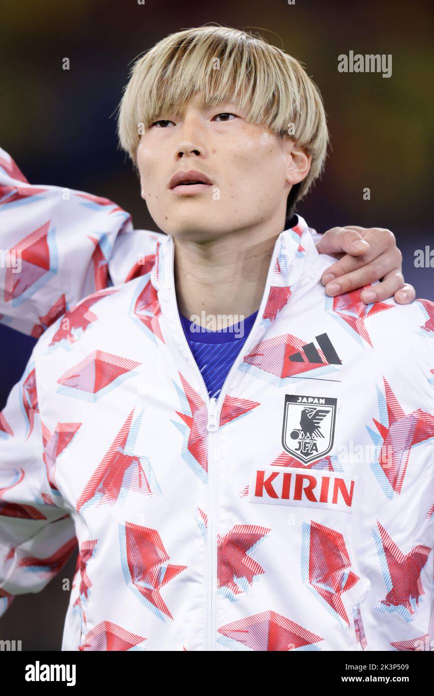 Dusseldorf, Germany. 27th Sep, 2022. Kyogo Furuhashi (JPN) Football ...