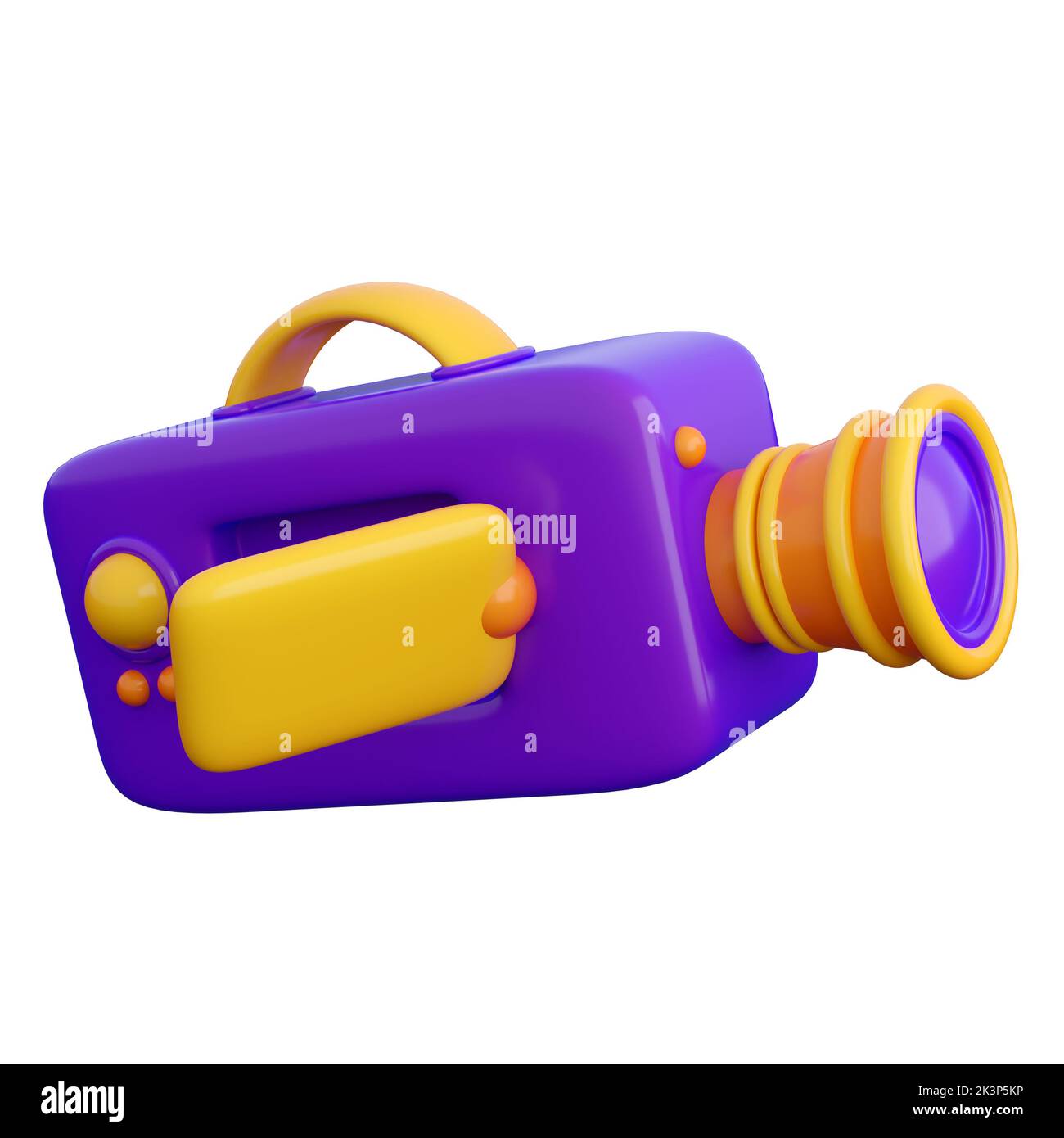 3d movie camera. Cinema, film and television concept. High quality ...