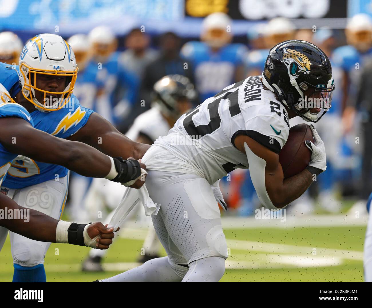 Inglewood, California, USA. 25th Sep, 2022. Jacksonville Jaguars ...