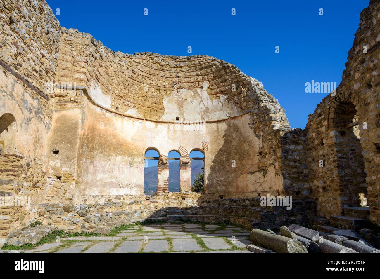 Basilica of Agios Achillios, Prespes, Greece Stock Photo - Alamy