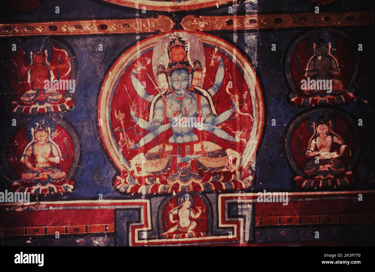 Alchi Monastery, Leh district of Ladakh, India, Dukhang. 11th century ...