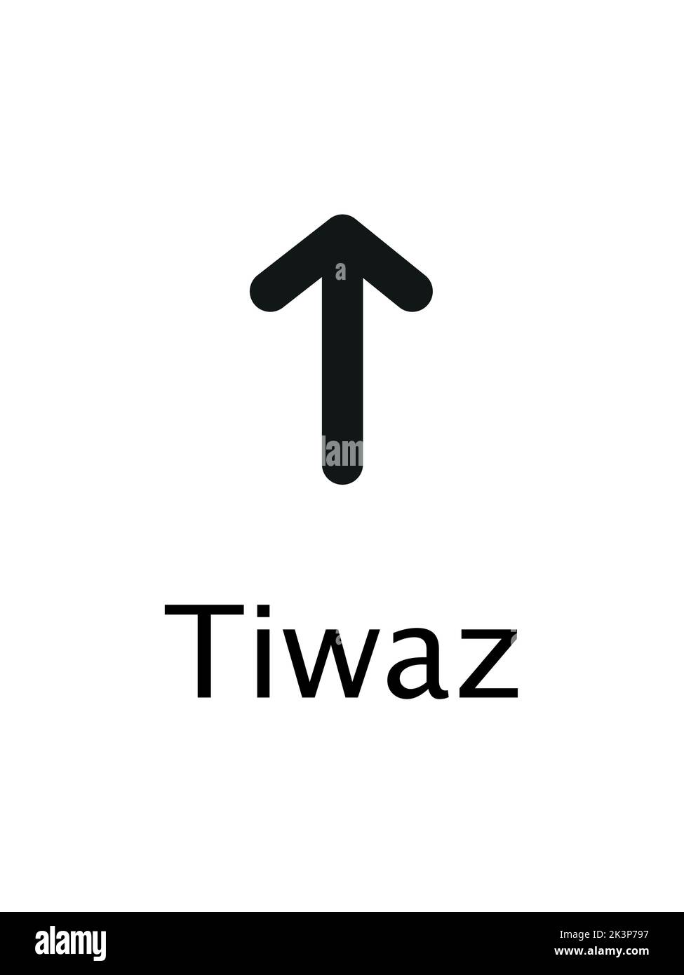 Tiwaz Runes. Complete collection of Rune alphabet, futhark. Writing ...