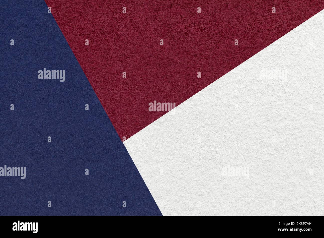 Texture of craft navy blue, wine and white shade color paper background ...