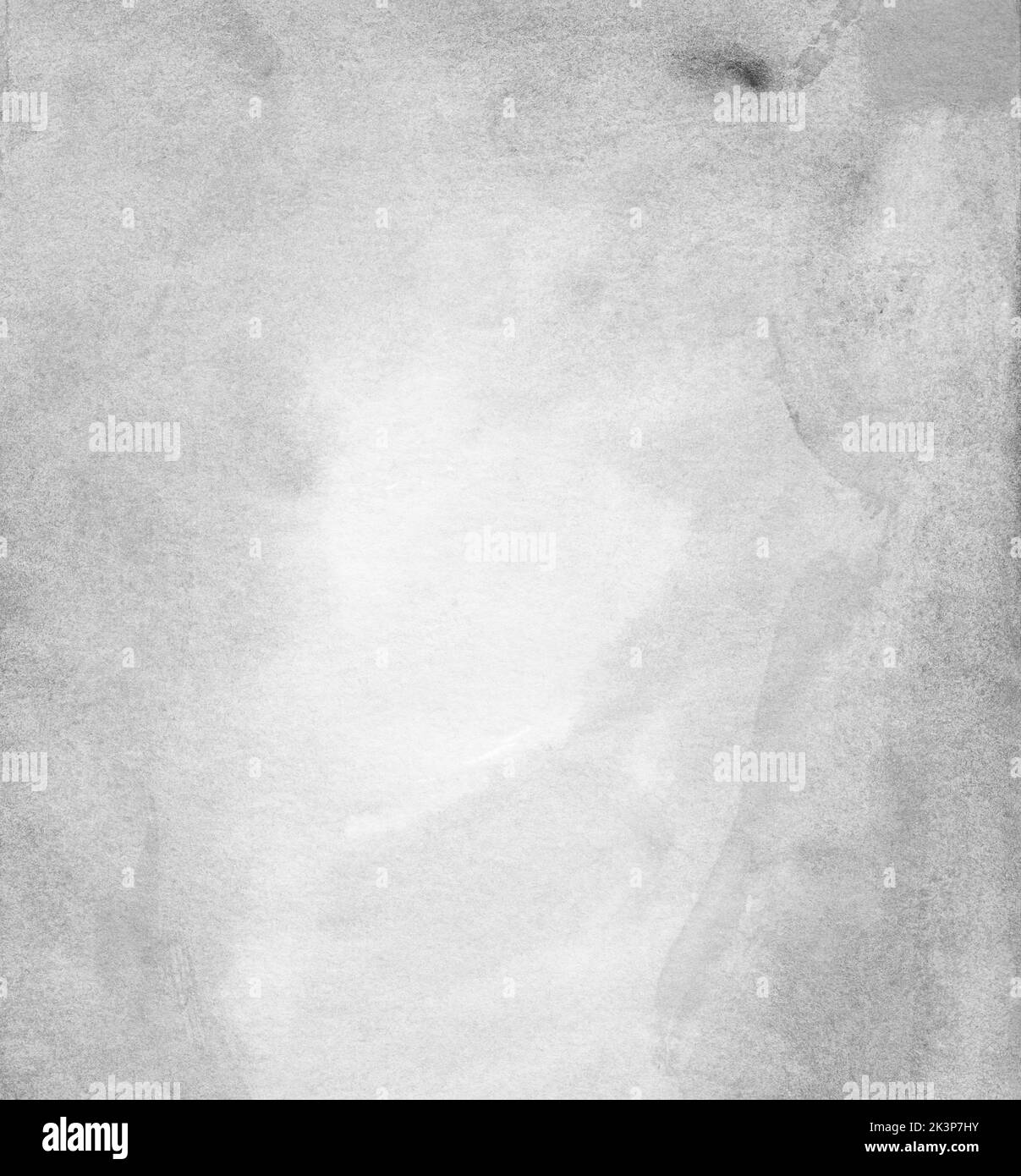 Watercolor light gray background texture with space for text. Grey ...