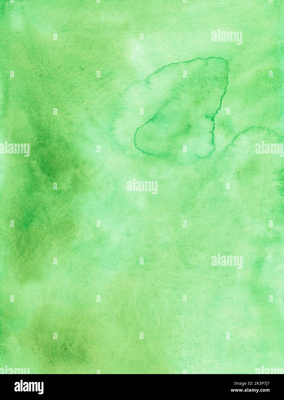 Watercolor light green background texture. Aquarelle greenery color ...