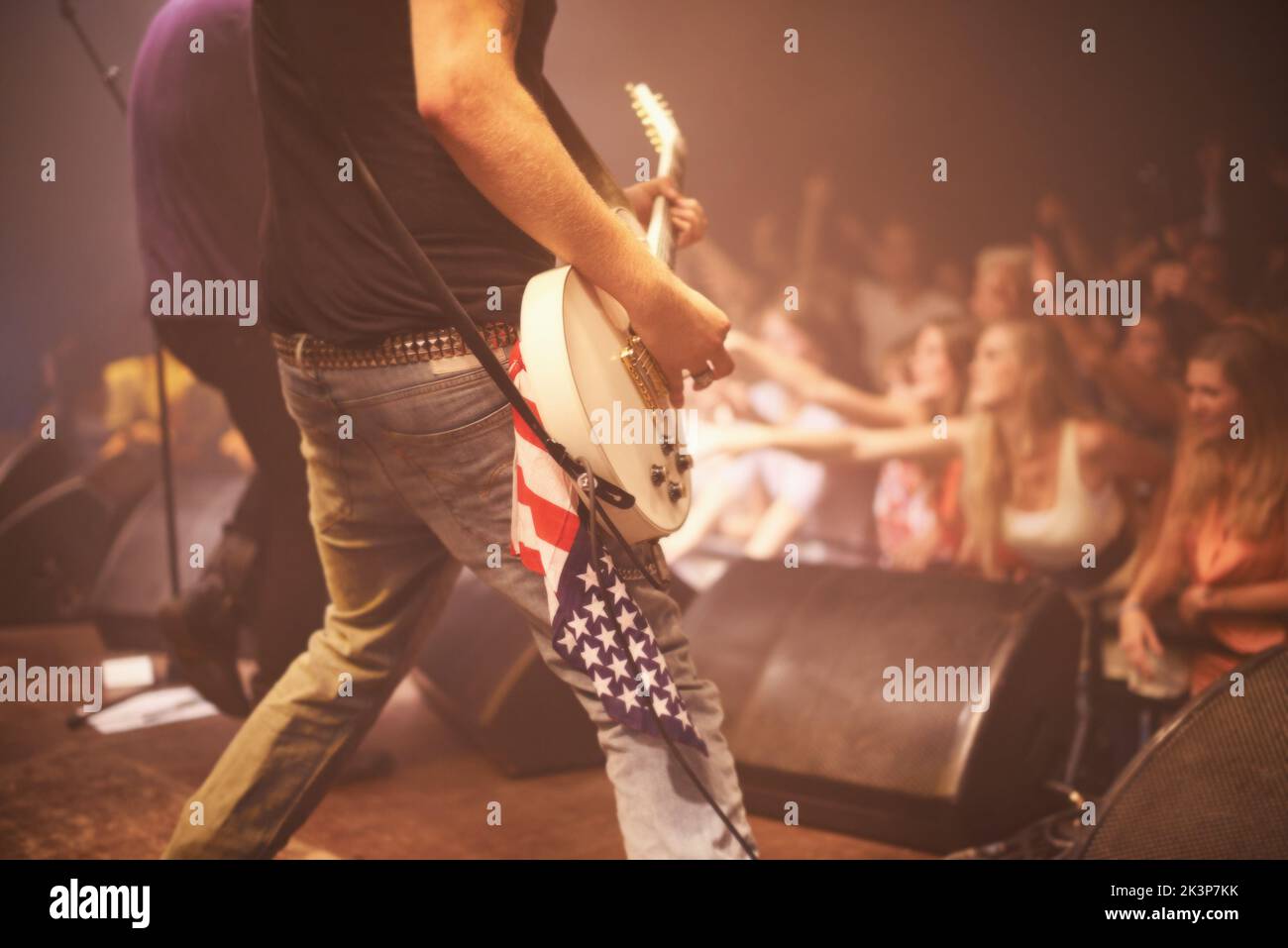 Super sick solo. A guitarist performing a sick solo while rocking out ...