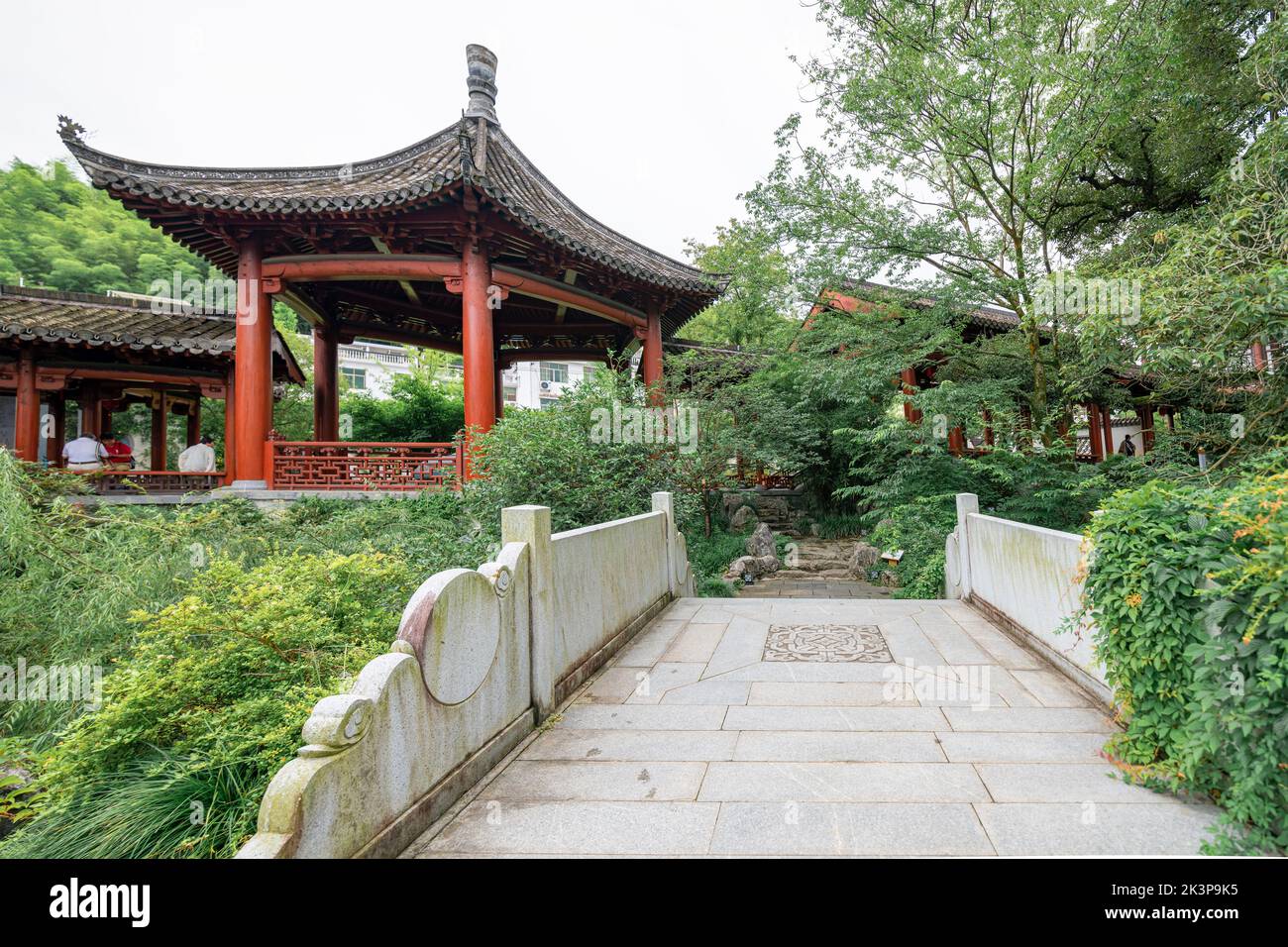 Xi Yuan, an ancient town in Wuyuan County, Shangrao Province, China ...