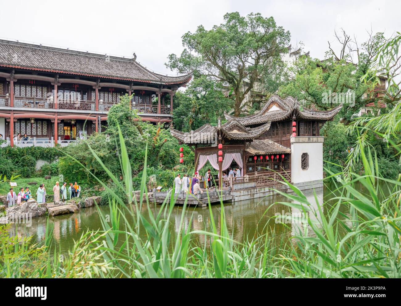 Xi Yuan, an ancient town in Wuyuan County, Shangrao Province, China ...