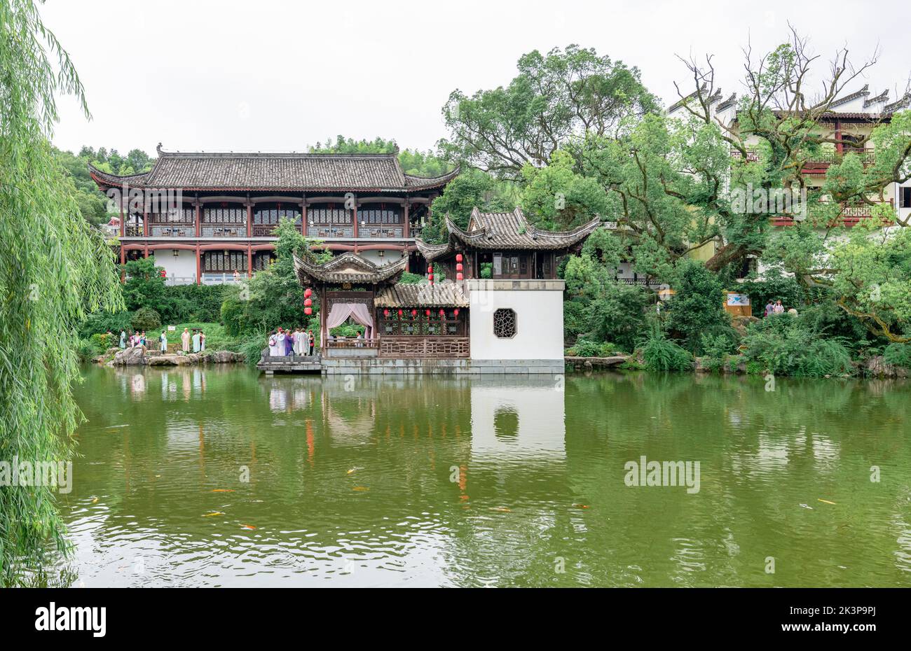 Xi Yuan, an ancient town in Wuyuan County, Shangrao Province, China ...