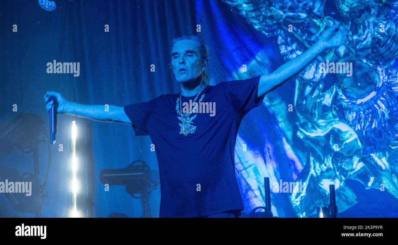 O2 Academy Edinburgh, UK. 27th Sep, 2022. Ian Brown, frontman with the ...