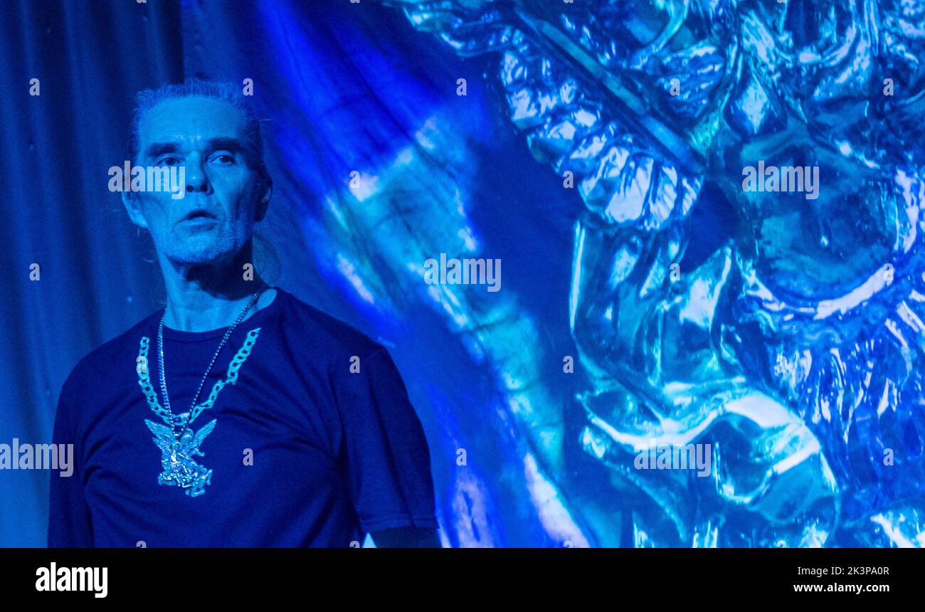 O2 Academy Edinburgh, UK. 27th Sep, 2022. Ian Brown, frontman with the ...