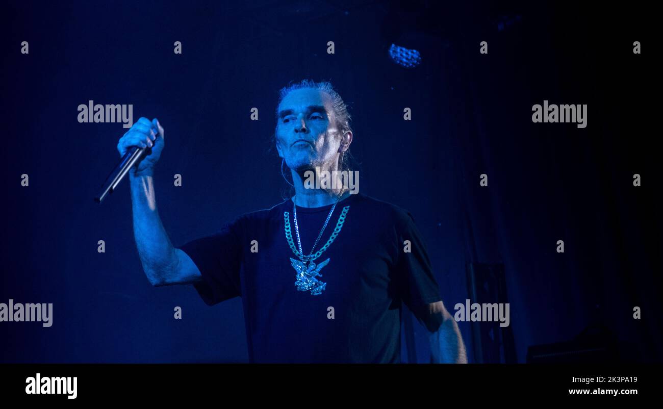 O2 Academy Edinburgh, UK. 27th Sep, 2022. Ian Brown, frontman with the ...