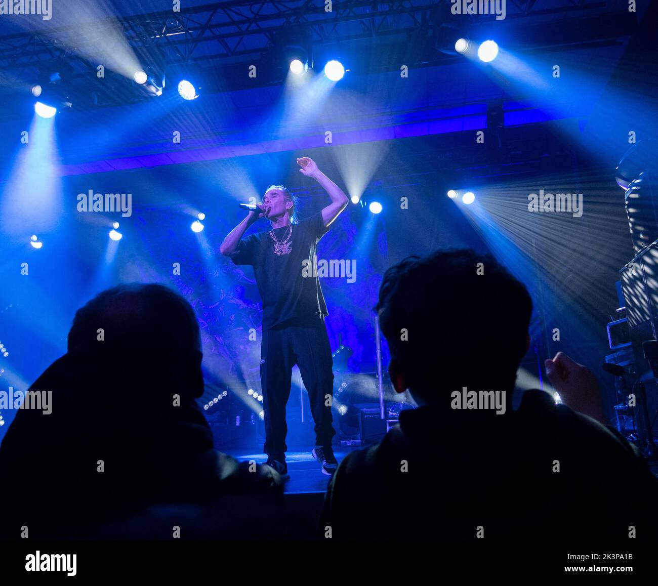 O2 Academy Edinburgh, UK. 27th Sep, 2022. Ian Brown, frontman with the ...