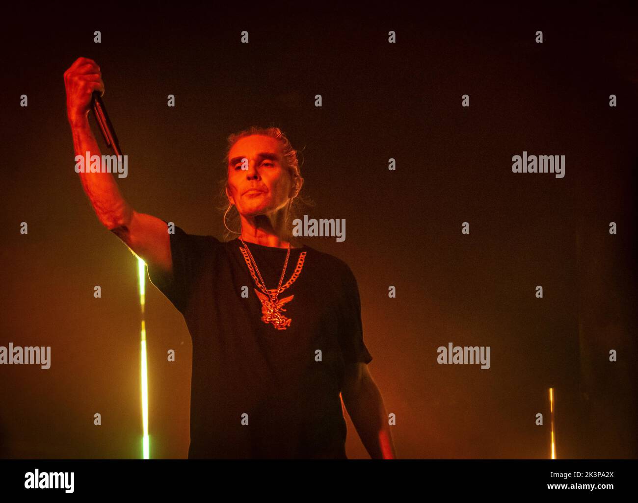 O2 Academy Edinburgh, UK. 27th Sep, 2022. Ian Brown, frontman with the ...