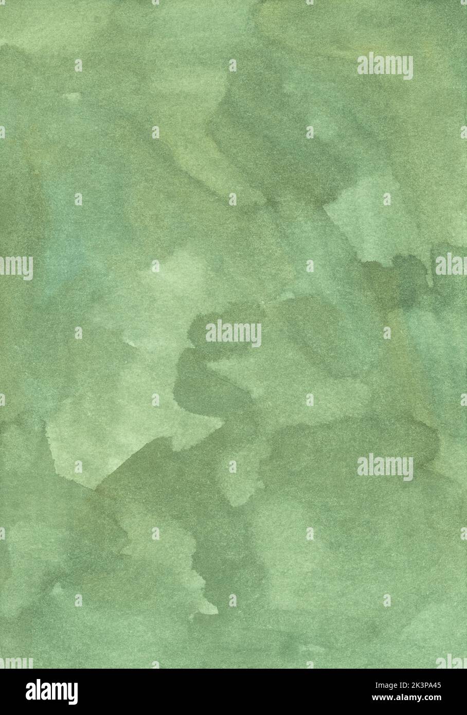 Watercolor calm dirty green background texture. Aquarelle mustard green ...