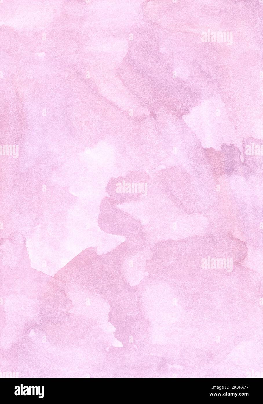 Watercolor light pink background painting. Watercolour pastel rose ...