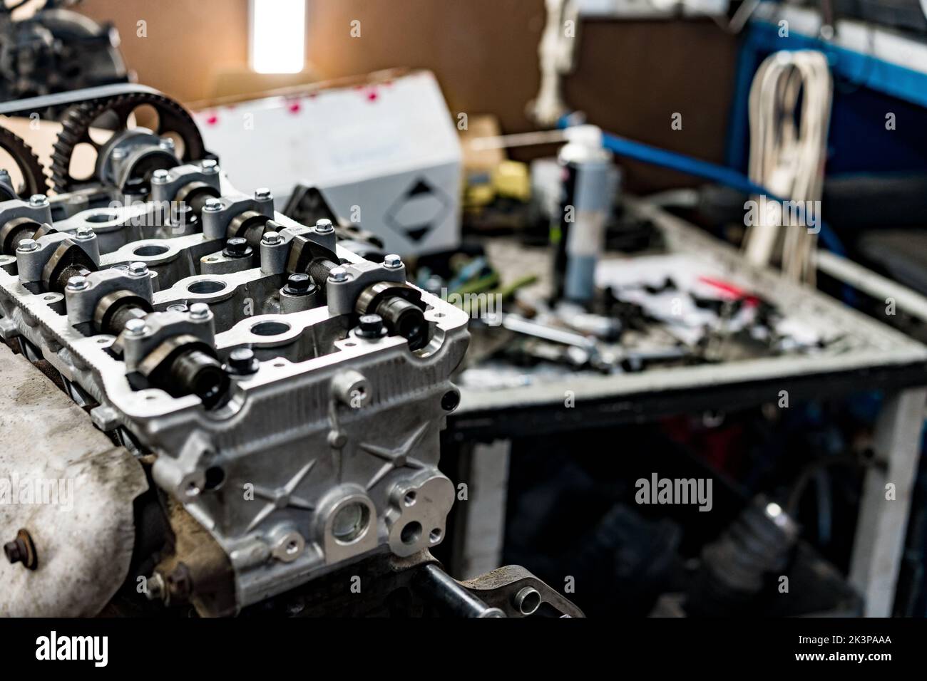 Disassemble engine block vehicle hi-res stock photography and images ...