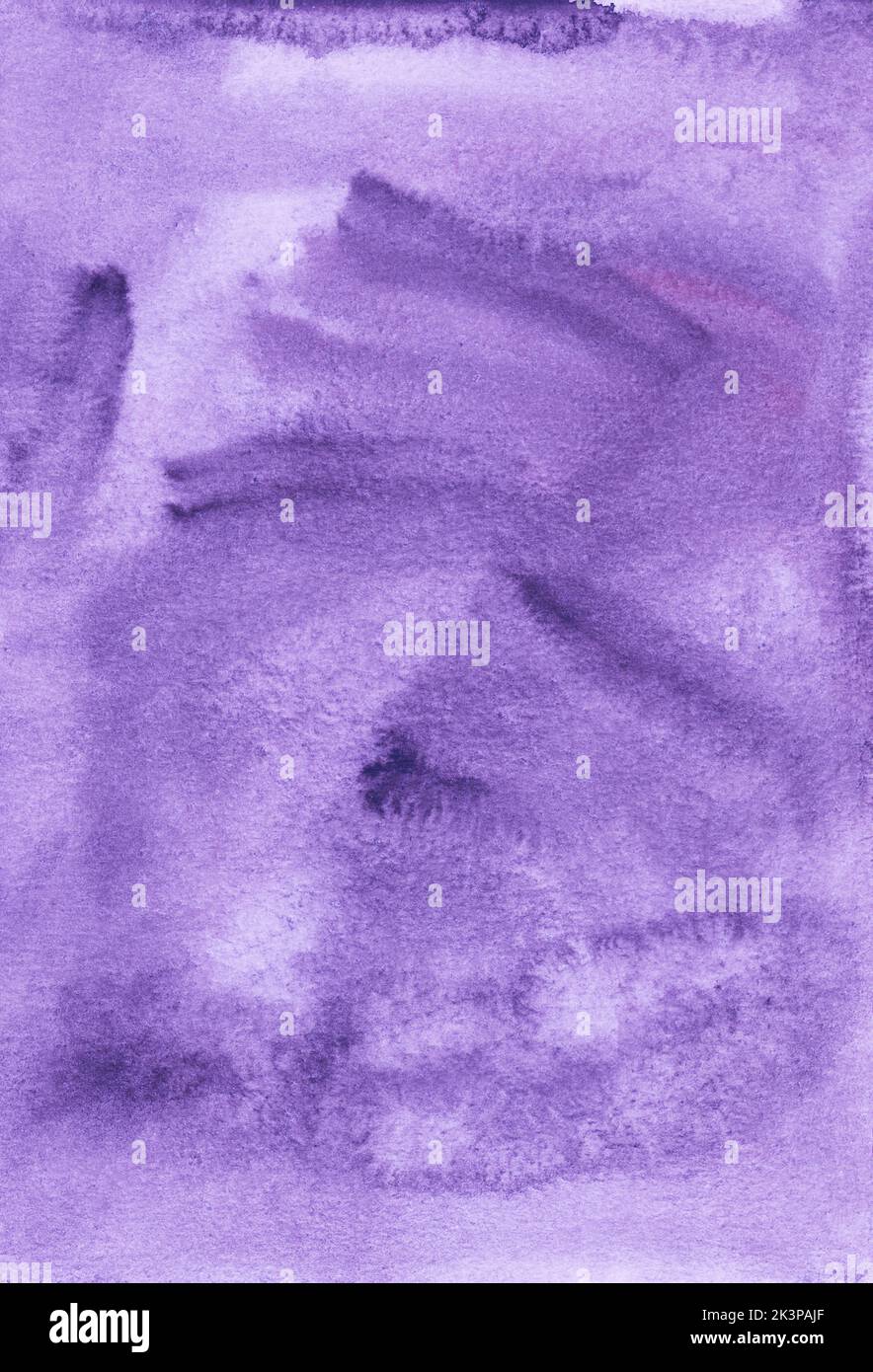 Watercolor lavender background texture. Deep purple aquarelle backdrop ...