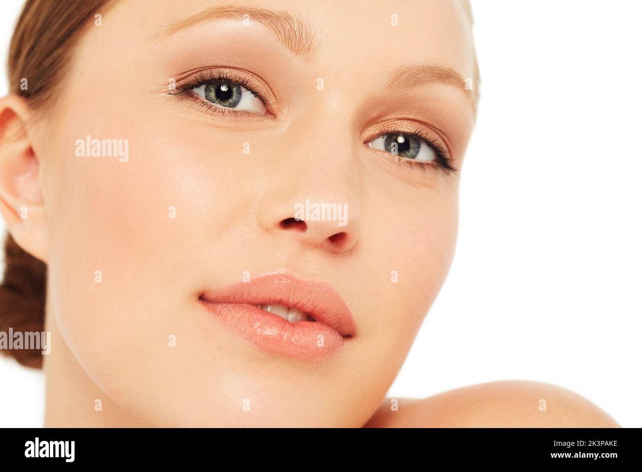 Demure woman hi-res stock photography and images - Alamy