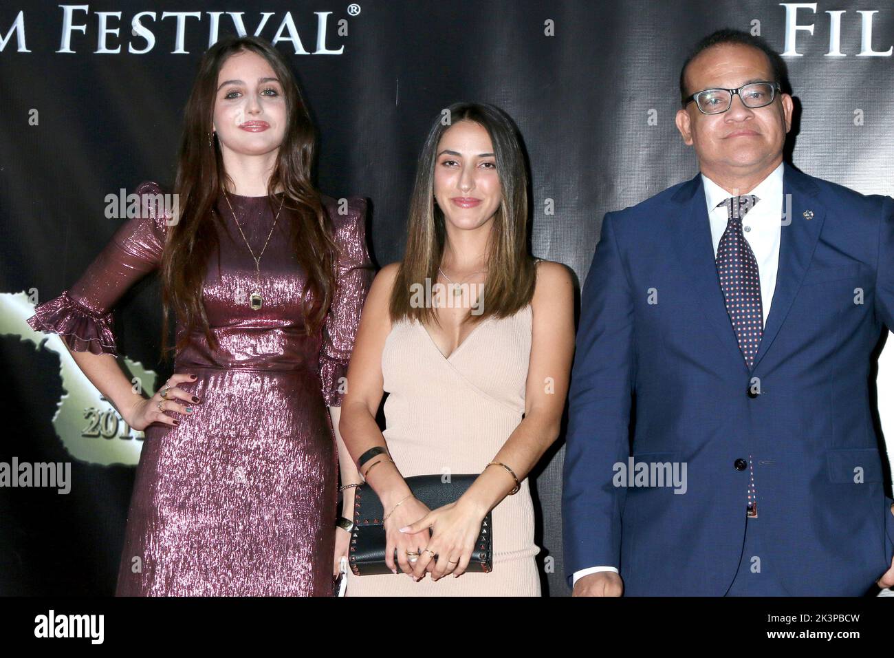 LOS ANGELES - SEP 24: Sophie Lane Curtis, Heliya Alam, Julio Lopez ...