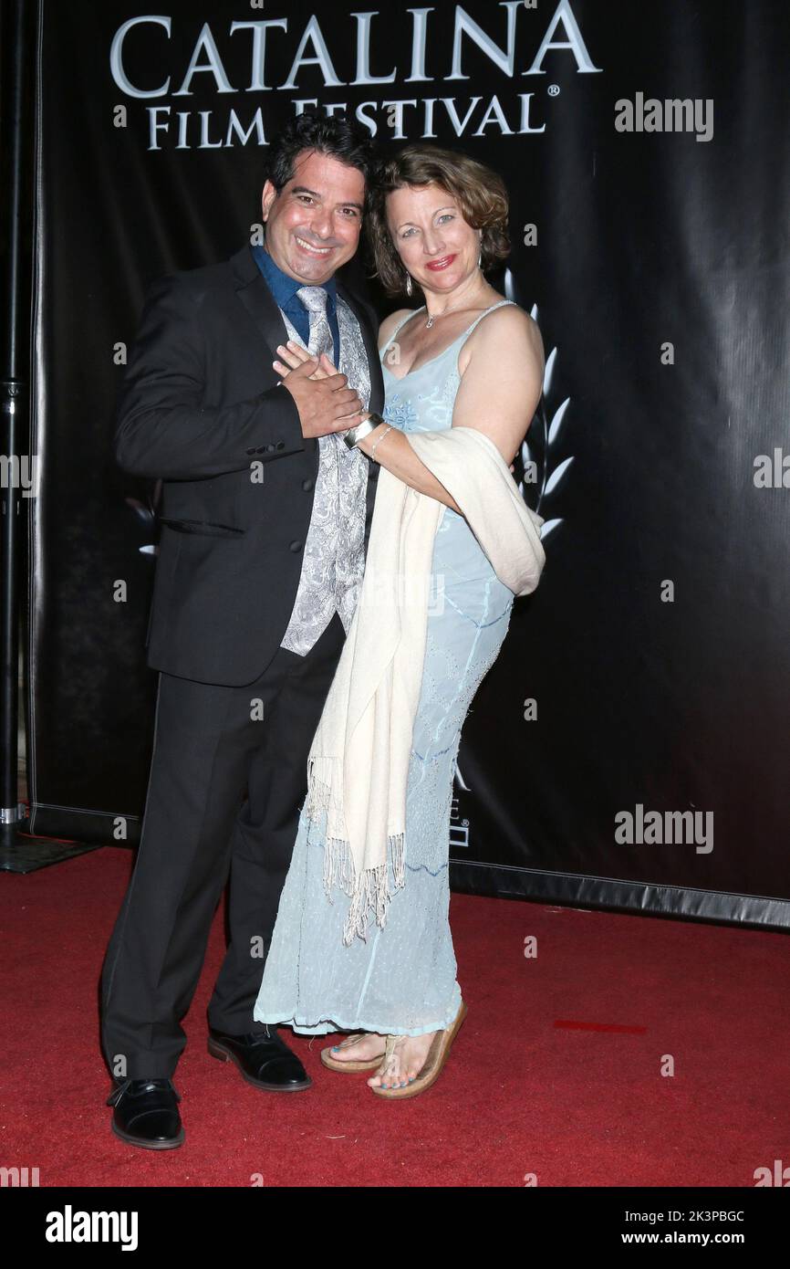 LOS ANGELES - SEP 24: Michael Starr, Kim Reed at the 2022 Catalina Film ...