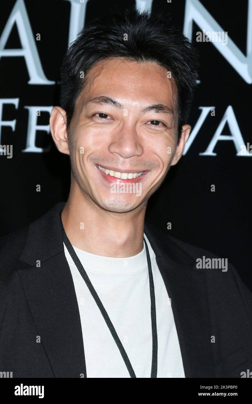 LOS ANGELES - SEP 22: Victor Sha0 at the 2022 Catalina Film Festival at ...