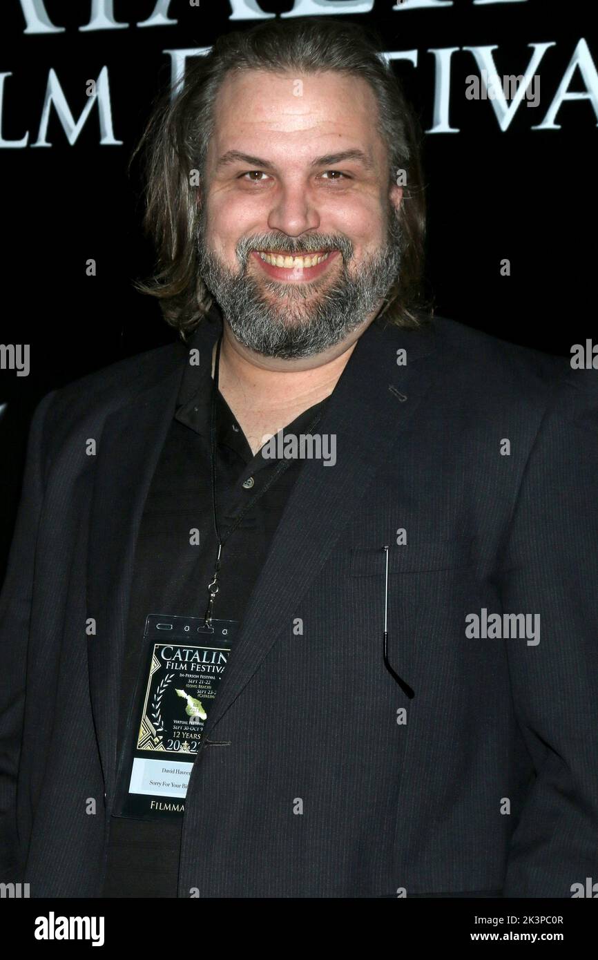 LOS ANGELES - SEP 22: David Haverty at the 2022 Catalina Film Festival ...