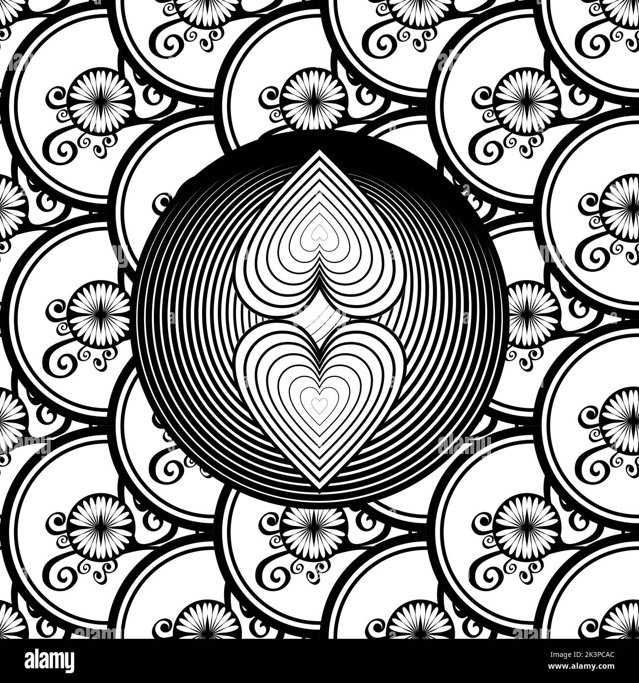 Abstract seamless pattern textured background illustration Stock Vector ...