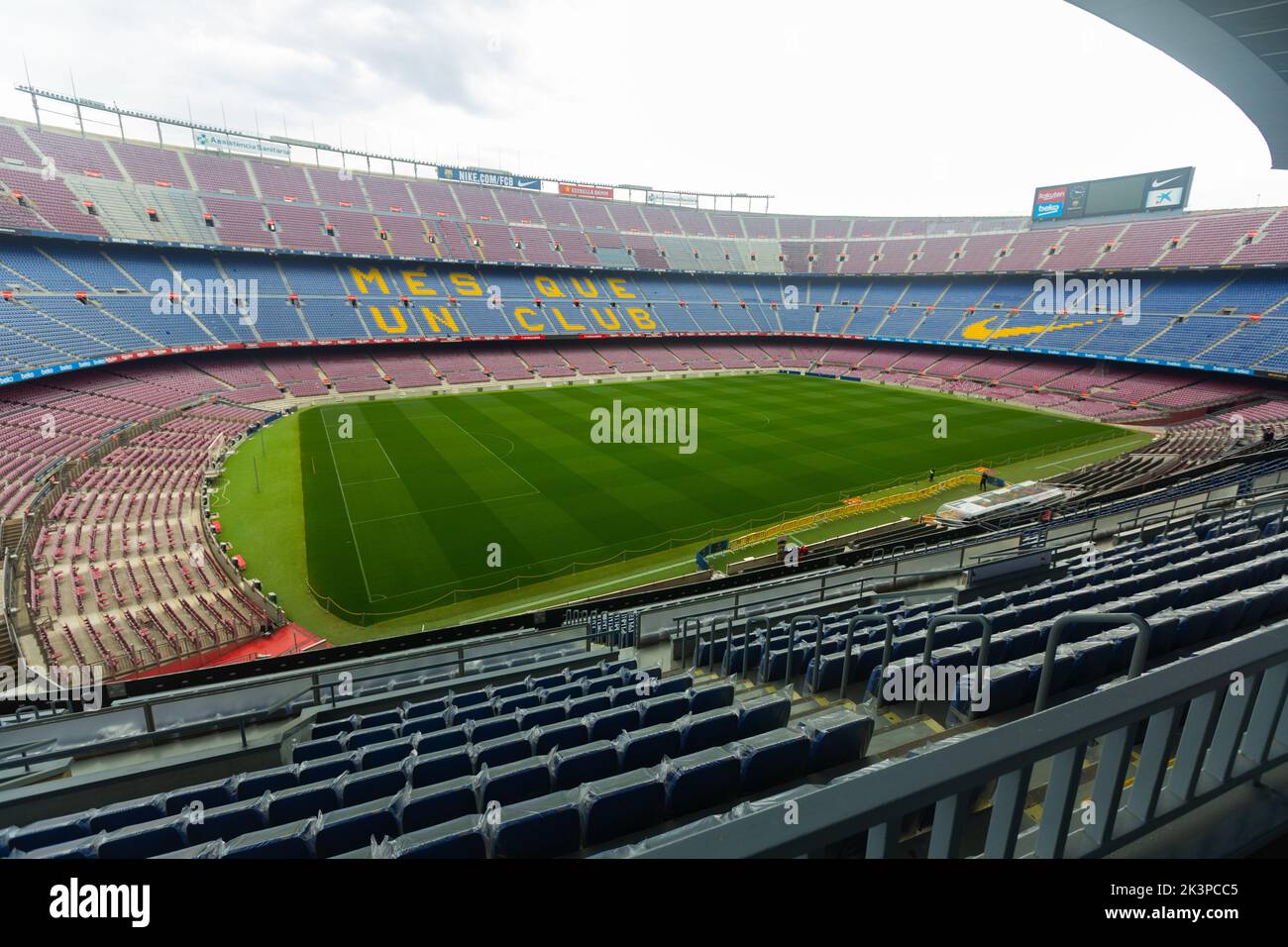 Camp Nou stadium of FC Barcelona, Catalonia Stock Photo - Alamy